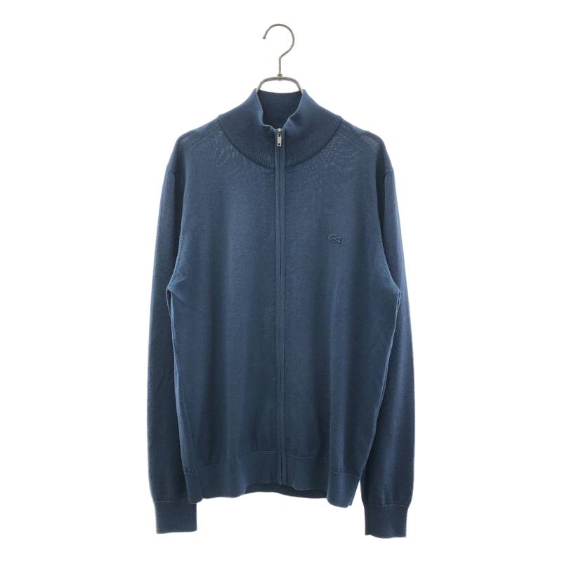 【美品】 LACOSTE / ラコステ | ウォッシャブル メリノウール ドライバーズニット | 4 | ブルー | メンズ商品詳細情報ブランドLACOSTE / ラコステ商品名ウォッシャブル メリノウール ドライバーズニット品番AH369...