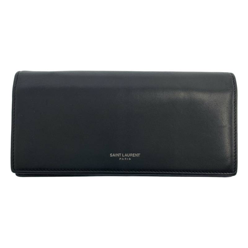 SAINT LAURENT PARIS / サンローランパリ | レザー ロングウォレット 長財布 | ブラック | メンズ商品詳細情報ブランドSAINT LAURENT PARIS / サンローランパリ商品名レザー ロングウォレット 長財...