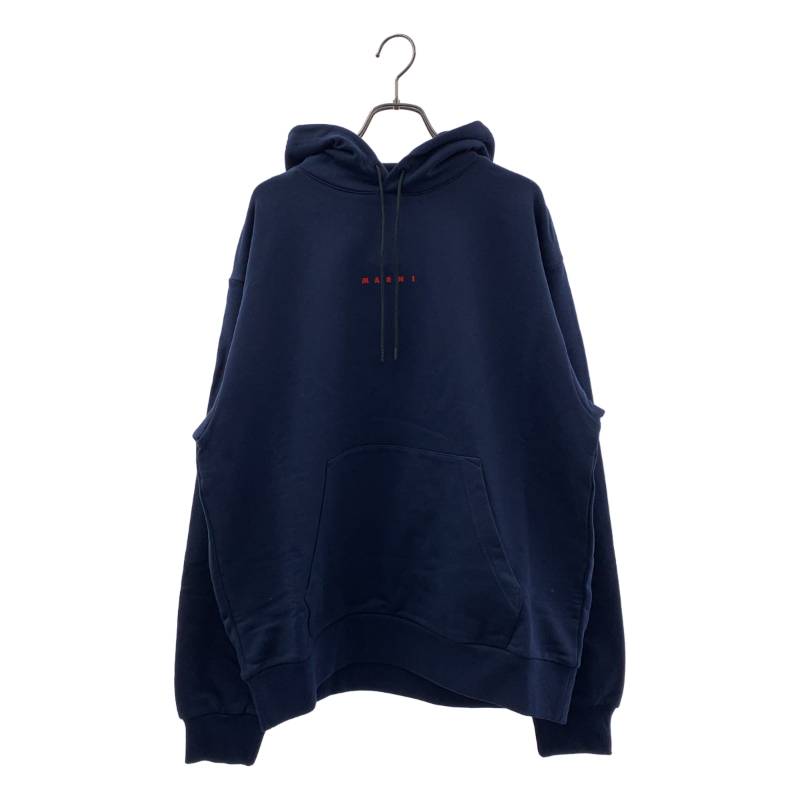 【新品】 MARNI / マルニ | ミニロゴ プリント オーガニックコットン フーディー | 48 | BLUE KYANITE / ネイビー | メンズ商品詳細情報ブランドMARNI / マルニ商品名ミニロゴ プリント オーガニックコッ...