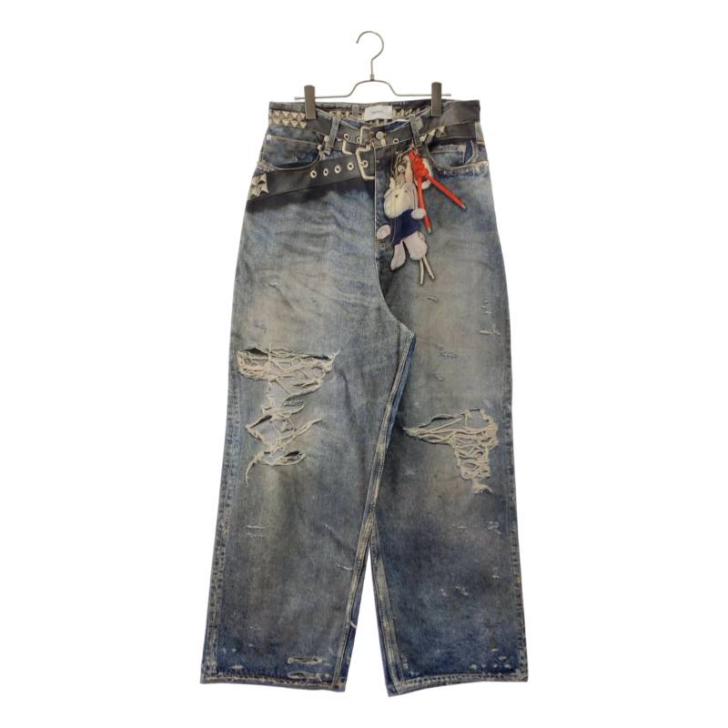 【新品】 OPENING ACT / オープニングアクト | 総柄転写グラフィック バギーデニムパンツ | L | マルチカラー | メンズ商品詳細情報ブランドOPENING ACT / オープニングアクト商品名総柄転写グラフィック バギー...