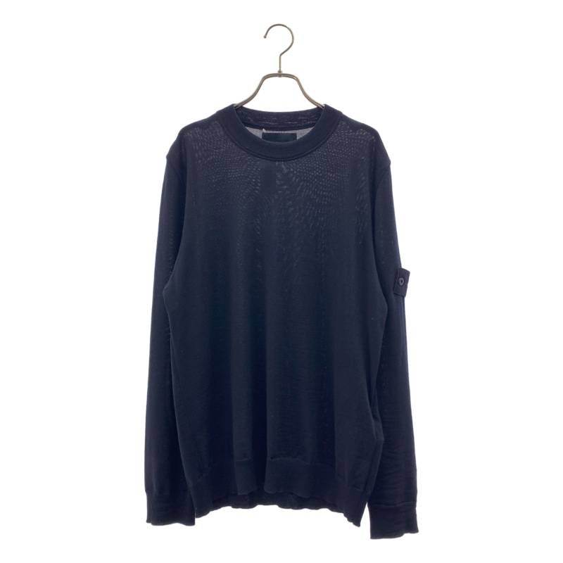 STONE ISLAND / ストーンアイランド | Ghost Lightweight Knit Pullover ハイゲージ プルオーバー ニット | L | ネイビー | メンズ商品詳細情報ブランドSTONE ISLAND / ストー...
