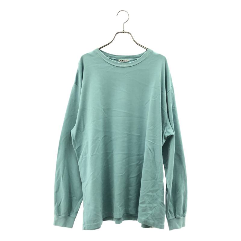 AURALEE / オーラリー | LUSTER PLAITING L/S TEE Tシャツ | 5 | ライトブルー | メンズ商品詳細情報ブランドAURALEE / オーラリー商品名LUSTER PLAITING L/S TEE Tシャ...