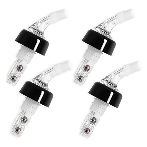 30ml4個セットです、つけ方も差し込むだけで簡単に使えます。ボトル結合部にはシリコン素材を採用していますので、ほとんどのボトルに適用しています。注ぐ際に液だれなく漏れないポアラーの役割を果たしながら、30を計測してくれるポアラーです。カク...