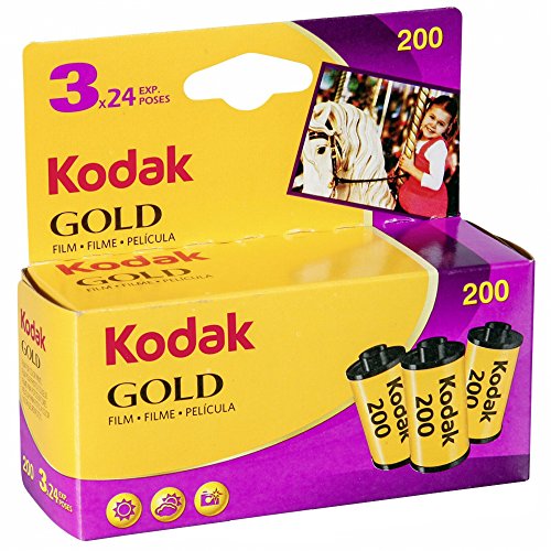 35mmカラーネガフィルム24枚撮り3本セットですISO200コダック ゴールド 200 フィルムを使うと、様々な明るさの中でも色がそのまま鮮明に表現されます。このフィルムは動きがあまり激しくない被写体の撮影に適しており、室内でも屋外でもい...