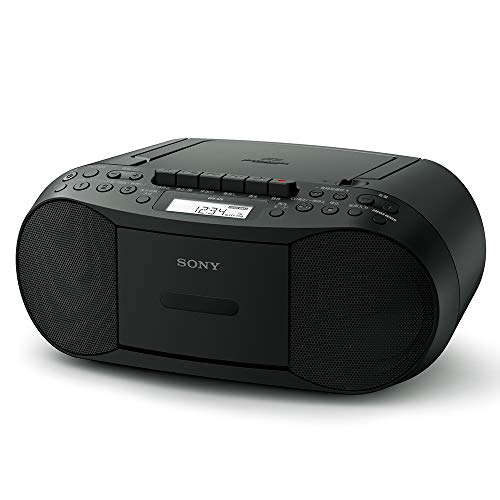 FM(ステレオ)/AMの2バンドラジオ、ワイドFM(FM補完放送)に対応ラジオ、CD、カセットテープを楽しんだりカセットテープでの録音再生が楽しめる、簡単操作のコンパクトCDラジカセワイドFM(FM補完放送)の対応お気に入りラジオ局が3つま...