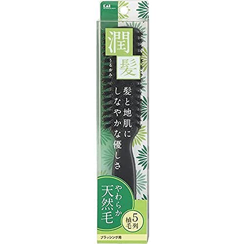 商品サイズ (幅×奥行×高さ) :240mm×30mm×50mm内容量:1個ヘアセット・ヘアスタイリングに便利なブラシです。78 g説明 貝印のKQ1537 天然毛ブラッシングブラシ(潤髪) Lは、ヘアセット・ヘアスタイリングに便利なブラシです。
