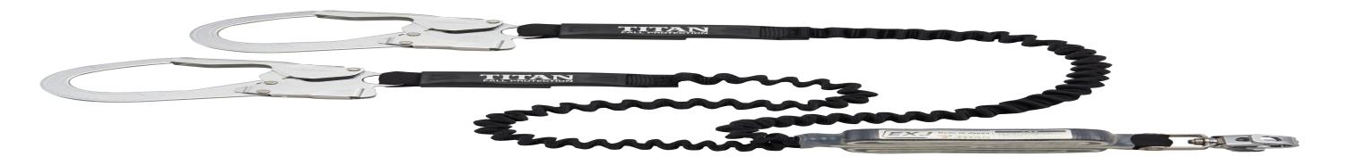 ストラップ:ゴム芯入りポリエステル被覆(ブラック/ブラック)全長:約1600mm(ストラップ収縮時約1100mm)幅:約27mmショックアブソーバ:第一種(4kN)フック:No.56A(軽量タイプ)軽量で使いやすく、作業姿勢に応じて伸縮する...
