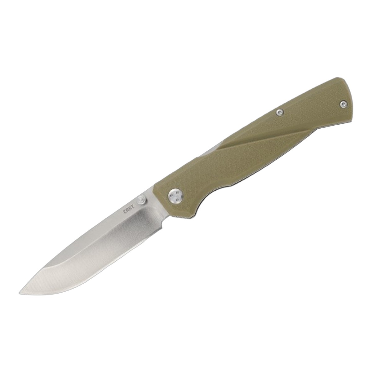 ■CRKT【コロンビア】■ コバ 【8Cr13MoV】【GRN】KOVA 折りたたみ ■新品■ Designed by Ken Steigerwalt ●ドロップポイント・ブレード 　　デュアルサムスタッド付き ●バックロック ●GRNハン...