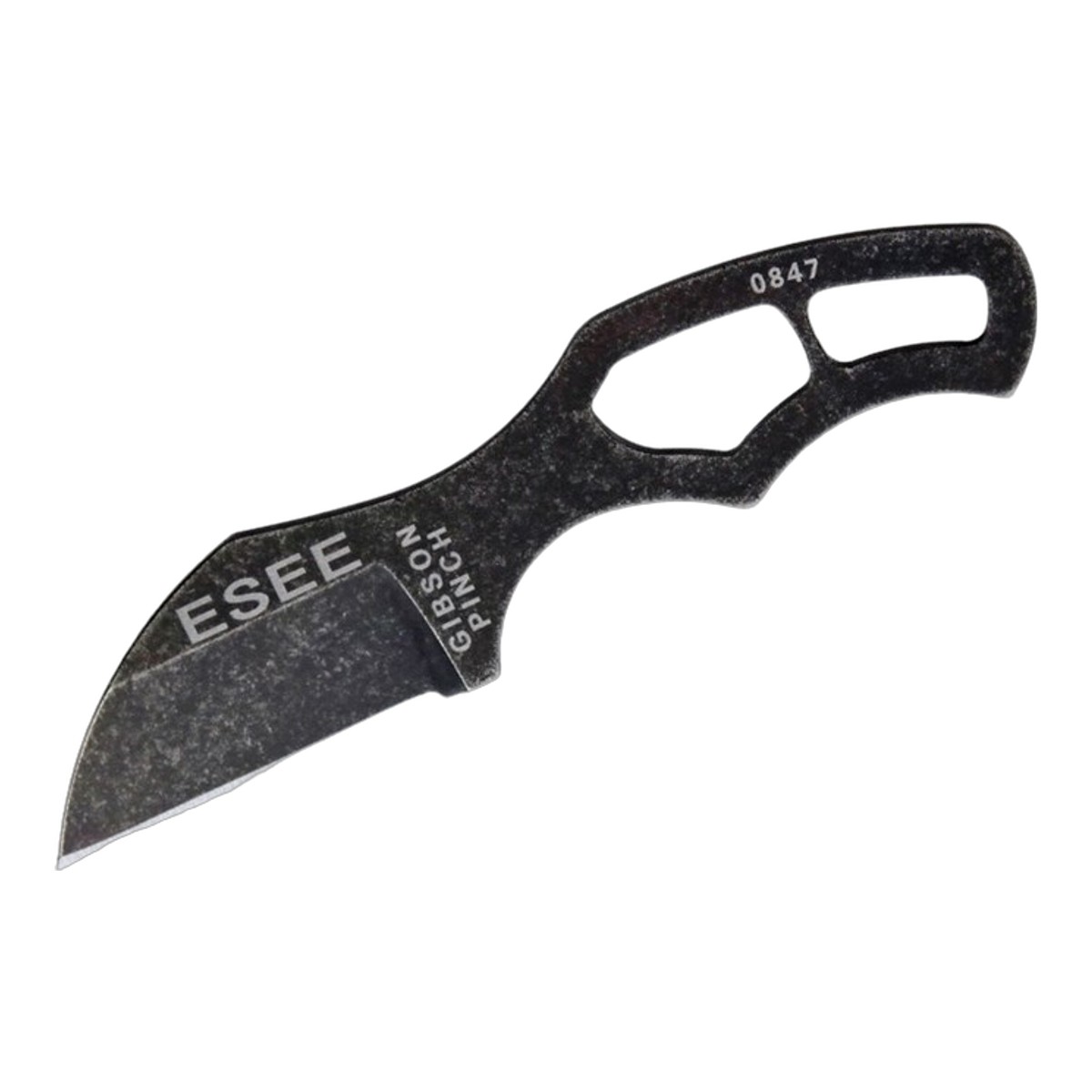 ■ESEE【ESEEナイブス】■ 「ピンチ」 【1095カーボン】PINCH ネックナイフ フィックスド ■新品■ ESEE社　コンパクトフィックスド「ピンチ」 ●ウォーンクリフ ブレード 　　切れる1095ハイカーボンブレード 　　ブラッ...
