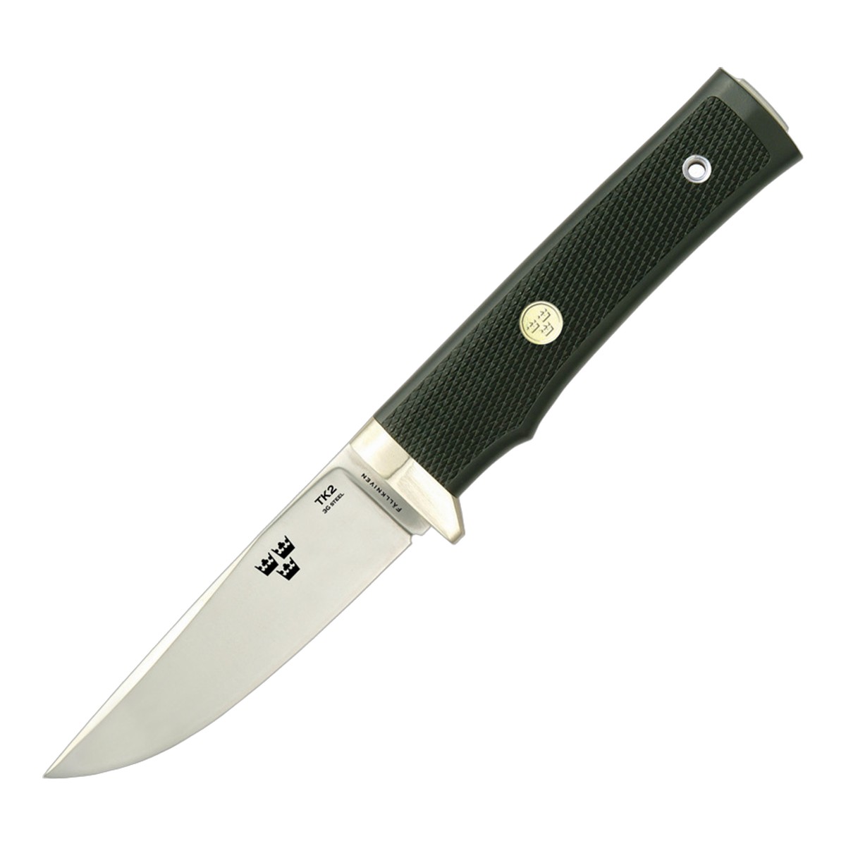 ■FALLKNIVEN【ファルクニーベン】■ 「TK2」 トレ・クローナ 【3G】【サーモラン】三層鋼 「Tre Kronor」 ■新品■ FALLKNIVEN【ファルクニーベン】社のFIXEDナイフ　 スウェーデン語で王冠を意味するクロー...