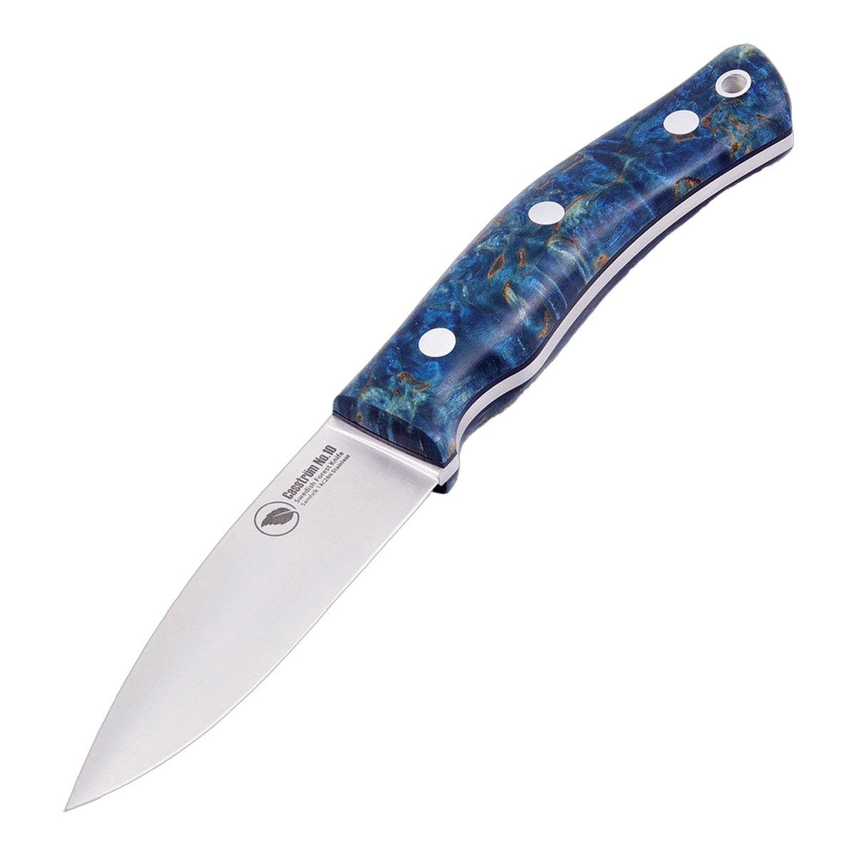 ■Casstrom【カストロム】■ 「No10」フォレスト SFK 【14C28N】【ブルー バーチウッド】ブッシュクラフト 北欧ナイフ ■新品■ 北欧スウェーデン カストロム社 ブッシュクラフト「No10」フォレスト シリーズ ●ドロップ...