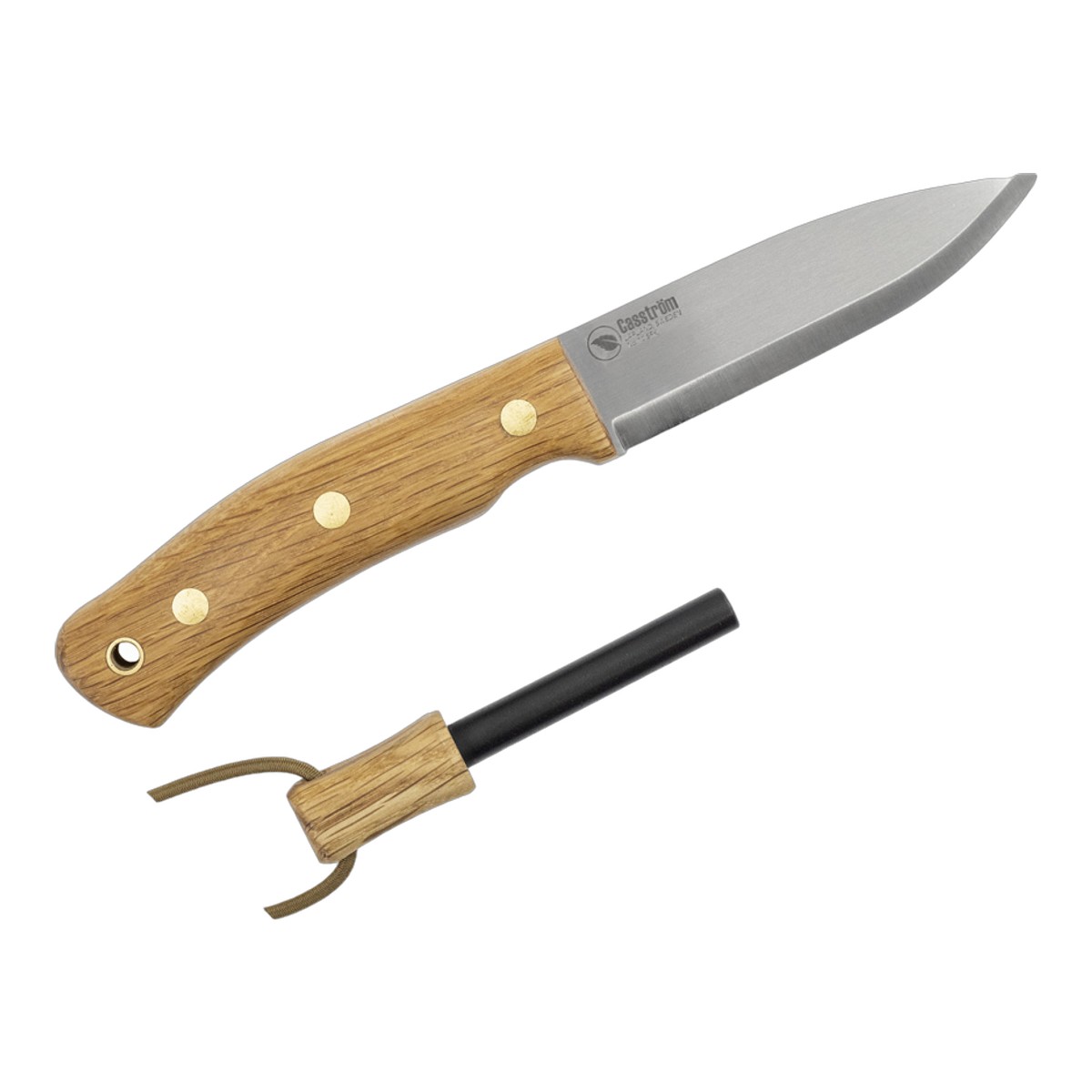■Casstrom【カストロム】■ 「No10」フォレスト SFK 【Sleipner】【スカンジ】【オークウッド】 【ファイヤースターター】Forest ブッシュクラフト ■新品■ 北欧スウェーデン カストロム社　ブッシュクラフトナイフ「...