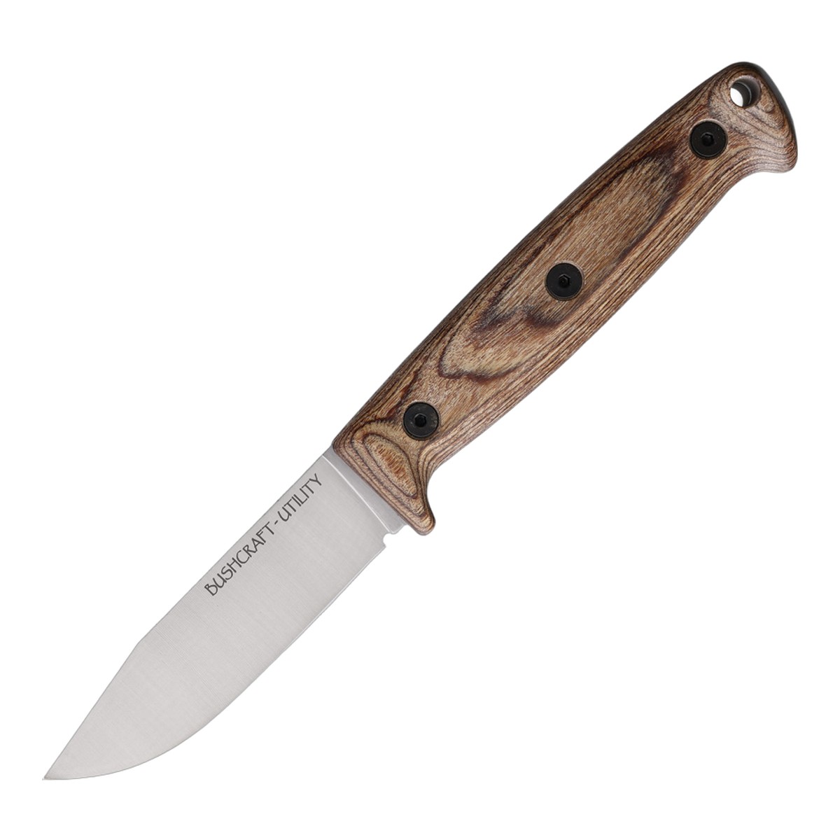 ■ONTARIO【オンタリオ】■ ブッシュクラフト ユーティリティナイフ 【5160カーボン】【ウッド】 Bushcraft ■新品■ オンタリオ社　ブッシュクラフトナイフ　「ブッシュクラフト ユーティリティ」 ●ドロップポイント・ブレード...