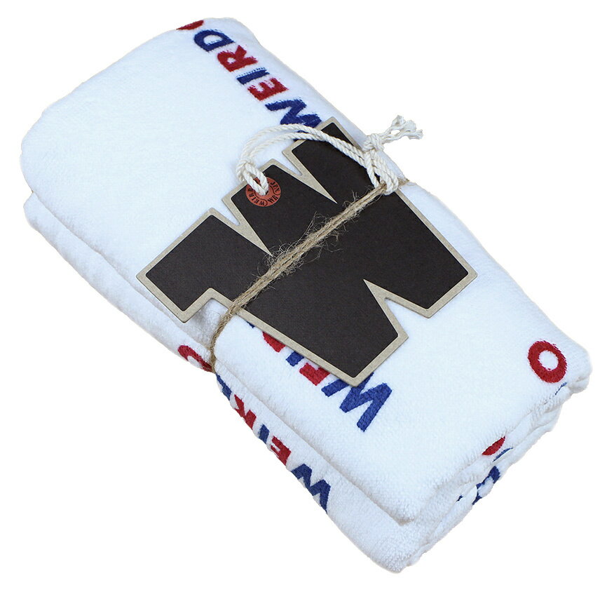 商品情報商品説明/素材WEIRDO -WEIRDO - TOWEL- ・BATH ・WHITE ・COTTON100%上質なコットンで作られたWEIRDOオリジナルバスタオルになります。サイズ/寸法縦60cm×横120cm※若干の誤差はご了...