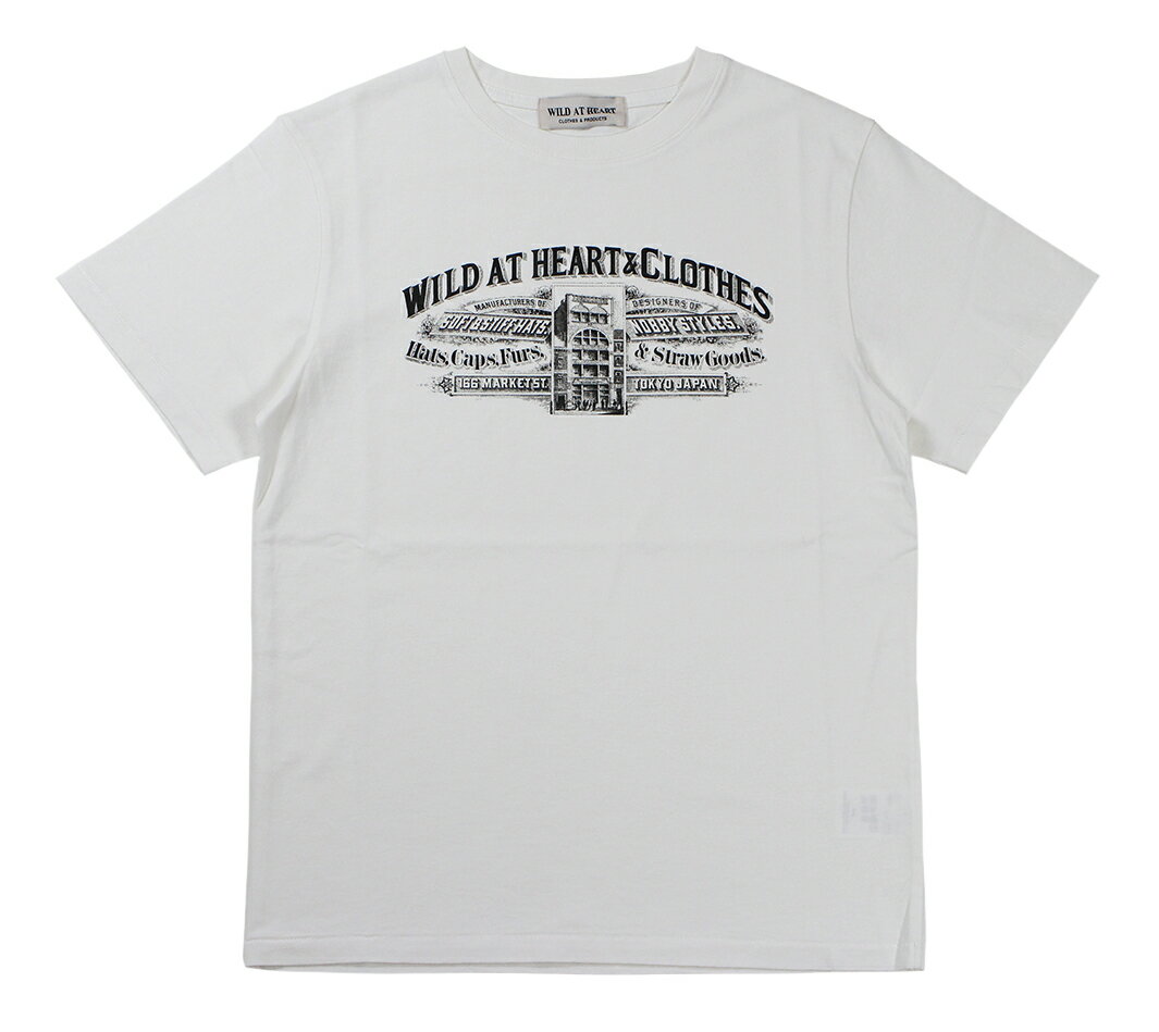 商品情報商品説明/素材WILD AT HEART -6.2oz Crew Neck TEE “Factory Heritage”-No / 8251005・WHITE・COTTON100%「ただのTシャツ」では終わらない。6.2oz クルー...