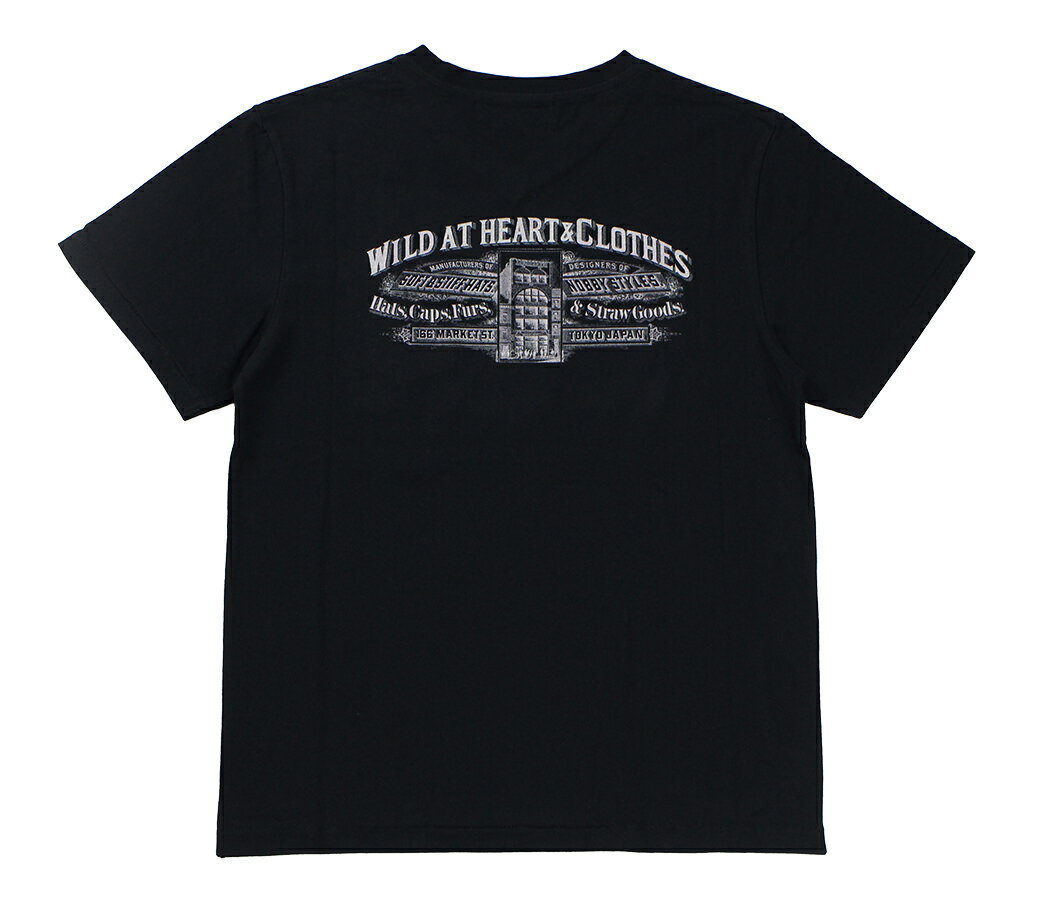 商品情報商品説明/素材WILD AT HEART -6.2oz V Neck TEE “Factory Heritage”-No / 8251008・BLACK・COTTON100%「ただのTシャツ」では終わらない。6.2oz VネックTシ...