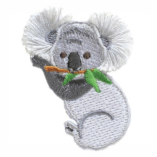 商品特徴 サイズ本体タテ約5cm×ヨコ約4cm【アイロン接着ワッペン】ハマナカ　ふさふさワッペン コアラ　アップリケ ふさふさ付きのかわいい刺しゅうワッペンです。アイロン接着タイプ。 ※画像の関係により現物とは色が異なる場合がございます。 ...
