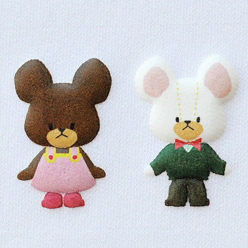 商品特徴 サイズ （共通）縦約3.4cm×横約2.1cm 生産国 日本【アイロン接着！ぷっくりふくらむ】ハマナカ ワッペン ふくらむアップリケ くまのがっこう はなかんむり ドライアイロンの中温で全体重をかけて、15秒でぷっくりとふくらみま...