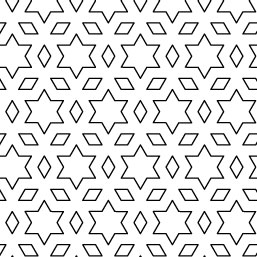 商品特徴 内容晒木綿（ラベンダー・図案プリント済）　1枚、説明書 完成サイズ約縦33cm×横33cm 生産国日本オリムパス　刺し子　花ふきん　布パック　星と三つ菱　ラベンダー（糸別売り） 水で消える図案がプリント済の花ふきん布パックです。オ...