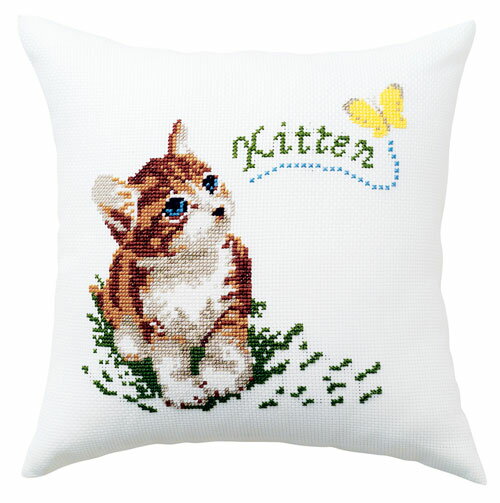 商品特徴キット内容25番ししゅう糸 No.3000布 ジャバクロス中目(オフホワイト) クロス針 カラー図案付説明書 ※パンヤ・手芸用ファスナーは別売りです 出来上がりサイズ約縦40cm×横40cm 難易度初〜中級者向 おすすめ商品パンヤ4...