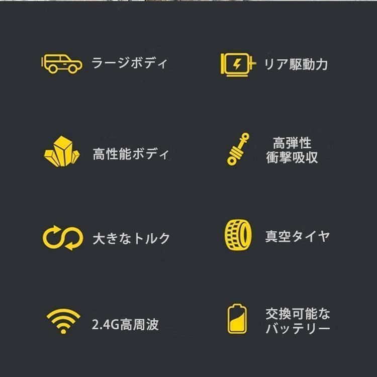 ■商品情報全地形対応バギー登場！・パワーパフォーマンスに驚嘆！強力なパワーで急な斜面への圧力をかけません。・高強度ショックアブソーバー大胆に拡大されたデザインにより、損傷しにくく運転時のジッターを効果的に軽減します。・高性能な滑り止め真空タ...