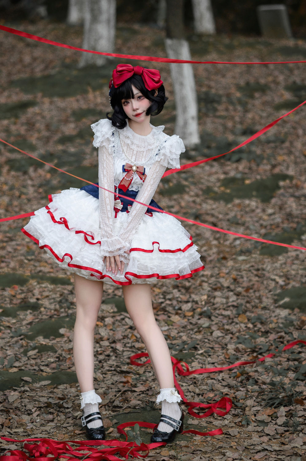 商品詳細 ロリータワンピース 可愛い ジャンパースカート コスチューム 女の子モード全開な甘いロリータ服♪ パーティー、イベント、学園祭などいろんなシチュエーションに合う〜 商品内容 ジャンパースカートのみ シャツ追加できます。 サイズ S...