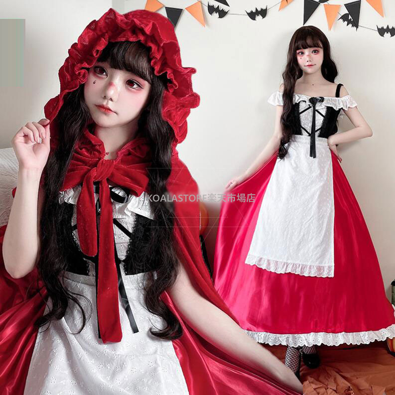 商品詳細 魔女コスチューム 大人ハロウィンコスチューム ハロウィン衣装 商品内容 ワンピース+マント サイズ(cm) S 着丈108　バスト84　ウエスト72　マント丈118 M 着丈110　バスト88　ウエスト76　マント丈120 L 着...