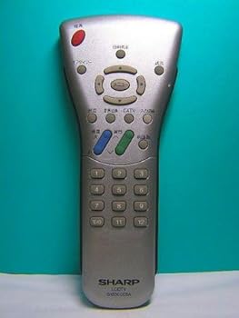 【中古】シャープ LCDTVリモコン G1630CESA【メーカー名】シャープ【メーカー型番】G1630CESA【ブランド名】シャープ(SHARP)【商品説明】シャープ LCDTVリモコン G1630CESA※ご注文前にお使いの適合機種が含...