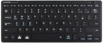 【中古】(非常に良い)エレコム Bluetooth キーボード パンタグラフ式 軽量 マルチOS対応 iPad Surface Chromebook ブラック TK-FBP102BK【メーカー名】エレコム(ELECOM)【メーカー型番】TK...
