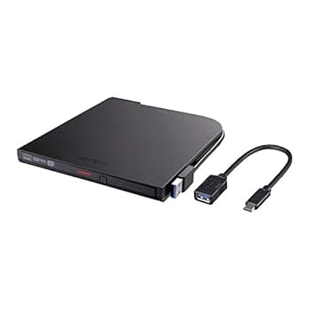 【中古】(非常に良い)BUFFALO USB3.1(Gen1)ポータブルDVD Type-C DVSM-PTC8U3-BKA【メーカー名】バッファロー【メーカー型番】DVSM-PTC8U3-BKA【ブランド名】バッファロー【商品説明】BUF...