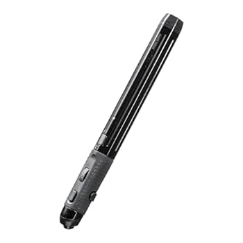 【中古】(非常に良い)サンワダイレクト ペン型マウス Bluetooth/USB-A/USB-C 無線接続 Win/Mac/iPadOS/Android対応 充電式 収納ポーチ付き ブラック 400-MAWBT202BK【メーカー名】サンワ...