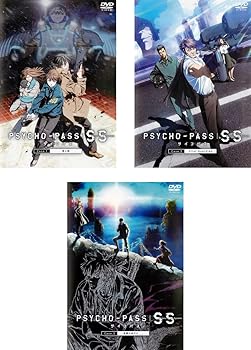【中古】PSYCHO-PASS サイコパス Sinners of the System Case.1、2、3 [レンタル落ち] 全3巻セット [DVDセット商品]　※ケースなし、ジャケットとディスクのみ【メーカー名】【メーカー型番】【ブラン...
