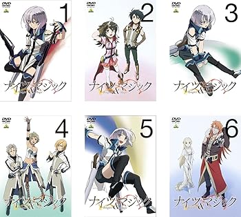 【中古】ナイツ&マジック第1巻〜第13話 最終 [レンタル落ち] 全6巻セット [DVDセット商品]　※ケースなし、ジャケットとディスクのみ【メーカー名】【メーカー型番】【ブランド名】【商品説明】ナイツ&マジック第1巻〜第13話 最終 [レ...