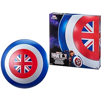 【中古】(未使用・未開封品)ハズブロ マーベル MARVEL レジェンド・シリーズ キャプテン・カーター プレミアムロールプレイ シールド, ホワット・イフ...? 大人向け ロールプレイアイテム F6484 正規品【メーカー名】ハズブロ(...