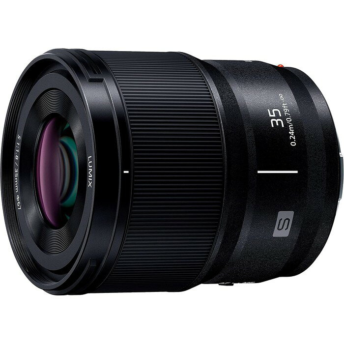 【容量】　F1.8 35mm【色】　　ブラック【寸法】　最大径73.6×長さ82mm【容量】　F1.8 35mm【色】　　ブラック【寸法】　最大径73.6×長さ82mm■ 商品紹介LUMIX S 35mm F1.8 は、人の目に最も近い標準...