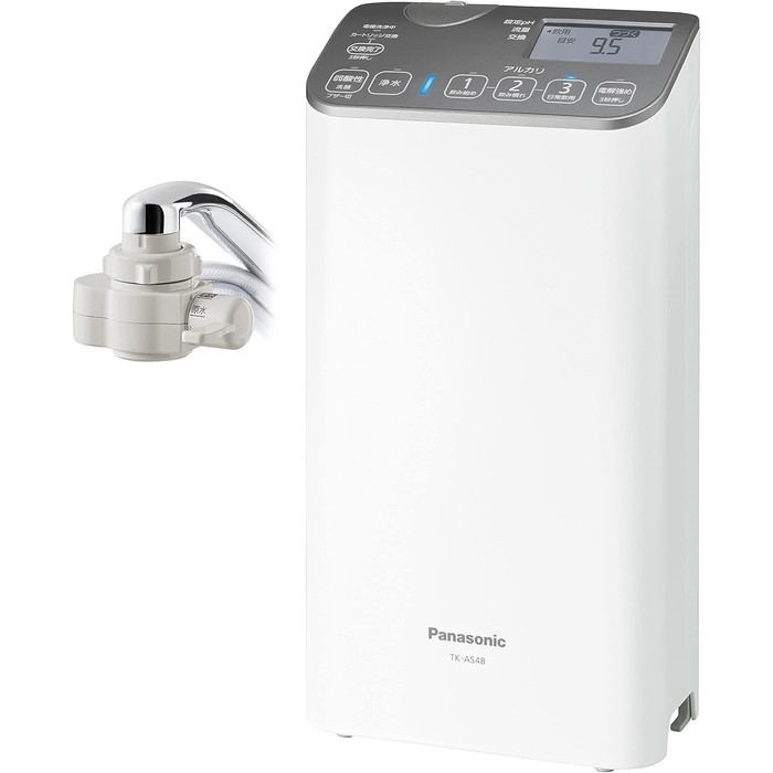 【容量】　アルカリイオン整水器【色】　　シルバー【寸法】　14.5奥行き x 20.0幅 x 26.0高さ cm【特徴】　イオン■ 商品紹介シンクから最大150cmの場所に設置できる「リターンタイプ」のアルカリイオン整水器。シンク横に置けな...
