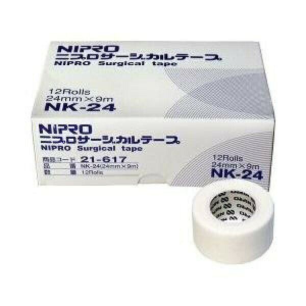 ■製品特徴●ガーゼや包帯の固定に●おトクな12巻入り！■内容量12巻【お問い合わせ先】こちらの商品につきましての質問や相談は、当店(ドラッグピュア）または下記へお願いします。ニプロ株式会社〒566-8510 大阪府摂津市千里丘新町3番26号...