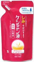 内容量【140ml】詰替え用【製品特徴】■ 顔全体のシミ対策のための薬用化粧水です。 ■ヒアルロン酸（保湿）配合で、お肌にうるおいを与えます。 ■ビタミンC誘導体が集中的に角質層奥まで浸透し、メラニンの生成を抑えます。 ■無香料・無着色【効...