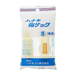 【ハナキ指サック2P細長5の商品説明】●軽作業や衛生用などにお使いください。【サイズの選び方】1：男性の中指用2：男性の親指用3：男性の人差指・薬指・女性の中指用4：女性の親指用5：女性の人差指・薬指・男性の小指用広告文責及び商品問い合わせ...