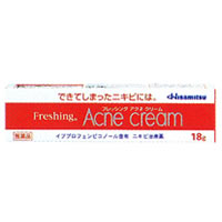 内容量:18g【製品特徴】●できてしまったニキビに有効成分イブプロフェンピコノールがWの作用でニキビを治療 ・のびが良くてベタつかないクリームだから、使用後の肌のつっぱり感や白いあとが残らないので化粧の下地にも使用できます。●剤　型　・クリ...