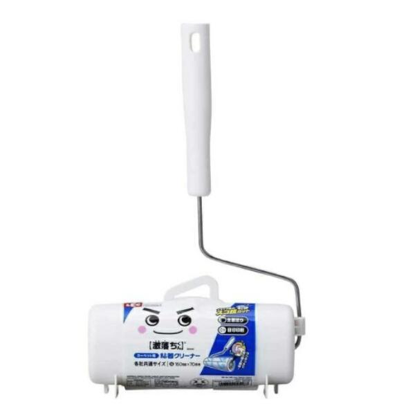 【激落ちくん カーペット用 粘着クリーナー本体 各社共通サイズの商品詳細】 ●カーペット用の粘着式クリーナーです。 ●自立ケース付です。 ●爪や指をいためず、ワンタッチで簡単にテープの取り替えができます。 ●テープには矢印マークが入っている...