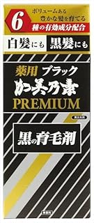 商品説明 香りが気にならない無香料。 6種の有効成分を含んだ「ブラック処方※」が頭皮毛根機能を整え、ふけかゆみや抜け毛を予防し、育毛に効果を発揮します。 　※薬用ブラック加美乃素PREMIUMの処方植物由来の育毛成分が、頭皮毛根の機能を整え...