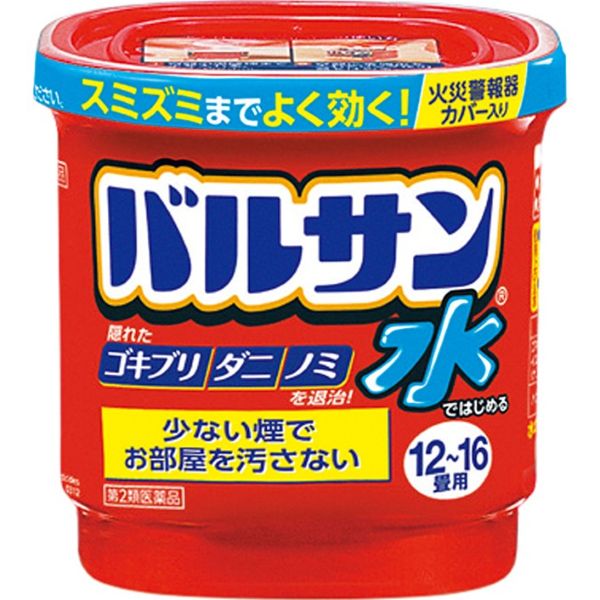 【商品説明】 ■製品特徴 ●水につけるだけの簡単始動。 ●火を使わないので、安心です。 ●少ない煙でスミズミまで薬剤が行き渡り、効果を発揮します。 ●お部屋を汚さない、クリーンタイプです。 ■内容量 25g ■剤形 くん煙剤 ■効能・効果 ...