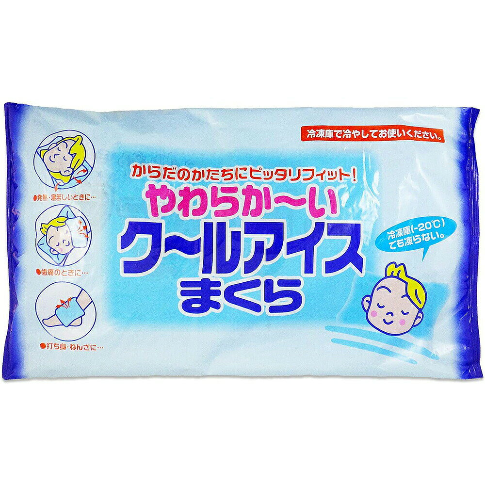 ■製品特徴 手脚などどんな部位にもぴったりとフィット。 冷凍庫で冷却しても、柔らかくソフトな感触でお使いいただけます。 保冷まくらとしても最適。 くり返し使用できます。 ■使用方法 ・冷凍庫室内に水平の状態で5時間以上冷やしてからお使いくだ...