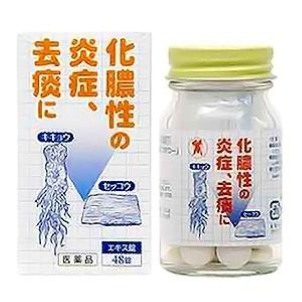【商品説明】 ■製品特徴 ●桔梗（キキョウ）は、鎮咳(せき止め)・去痰(タンを除く)・排膿(ウミを出す)の働きがある生薬です。 ●石膏（セッコウ）は、消炎(炎症をとる)・解熱(熱を下げる)作用がある鉱物生薬です。 ●本剤はこれら2つの生薬を...