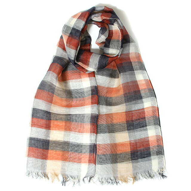 商品情報素材リネン60% 綿40%サイズ約45cm×約180cm生産国イタリアご注意事項モニターの発色状況によっては実物と色が異なる場合がございます。この商品は 〈Pentagono Seta〉先染め チェック ストール 幅45cm 長さ1...