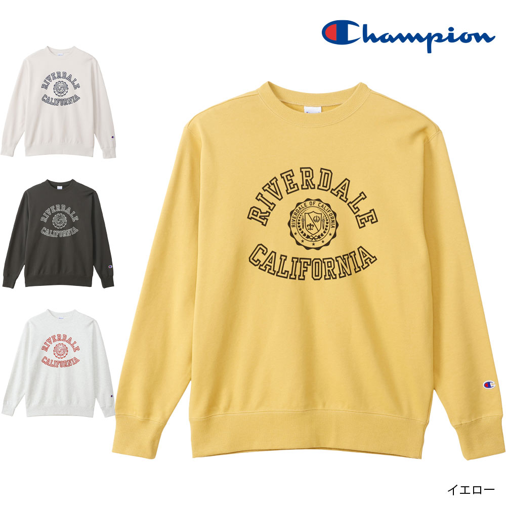 Champion（チャンピオン）のスウェットシャツは、「ザ キング オブ スウェットシャツ」と評されるほど、世界中の多くのファンに愛されてきました。環境に配慮して生産されたサステナブルなアメリカ綿70％とリサイクルポリエステル30％の裏毛素...