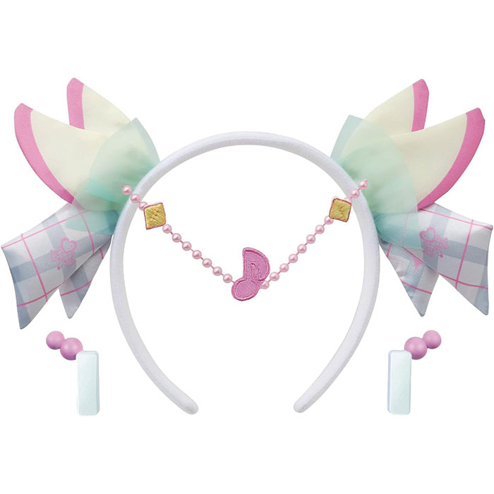 大人気アニメ『キミとアイドルプリキュア♪』から、キュアズキューンに なりきれるアクセサリーセットが登場！ キュアズキューンの華やかでかわいいカチューシャとイヤリングがセットに なった、なりきり遊びにぴったりのアイテムです。 身につけるだけで...