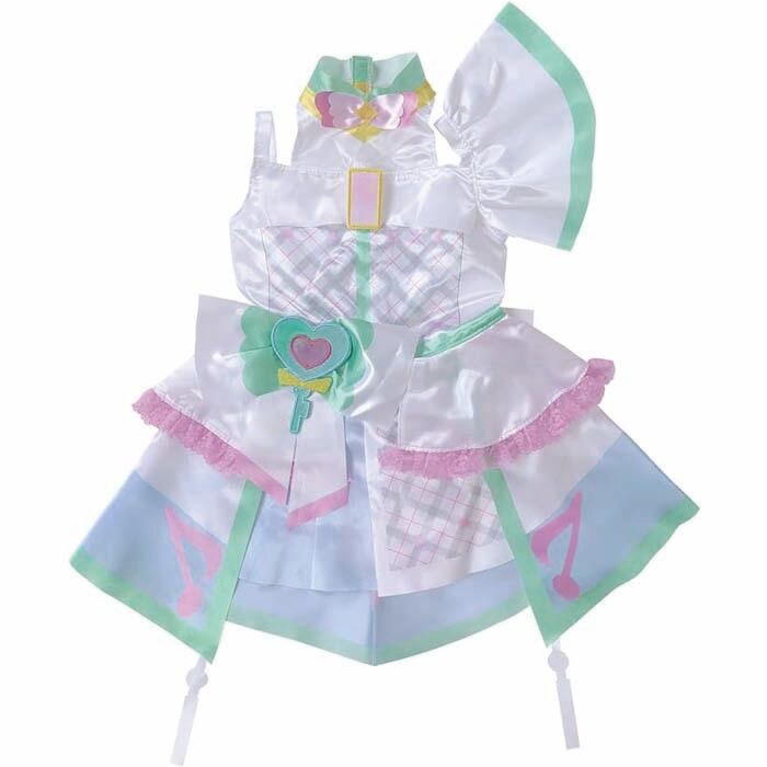『キミとアイドルプリキュア♪』より、「変身プリチューム キュアズキューン」が登場！ キュアズキューンになりきれる衣装です。 対象サイズ： ・身長約95～115cm ・胴囲約45～53cm 別売りの「変身プリチューム キュアズキューン アクセ...