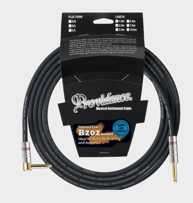 Bottomfreq’er B202 modelは、コンダクタ ーにProvidence独自の芯線構成LINEAR BASS'O OFCを使用し、今までのギター・ケーブルで は難しかったLow-Midを中心とした低音域をし っかりカバーして...